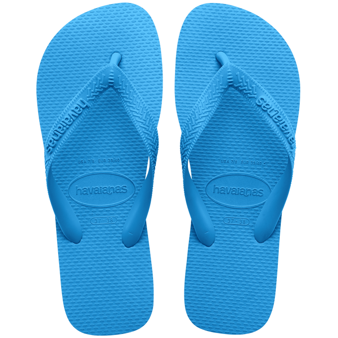 Chinelo Havaianas Top Azul Turquesa (Par) | Rainha dos Chinelos